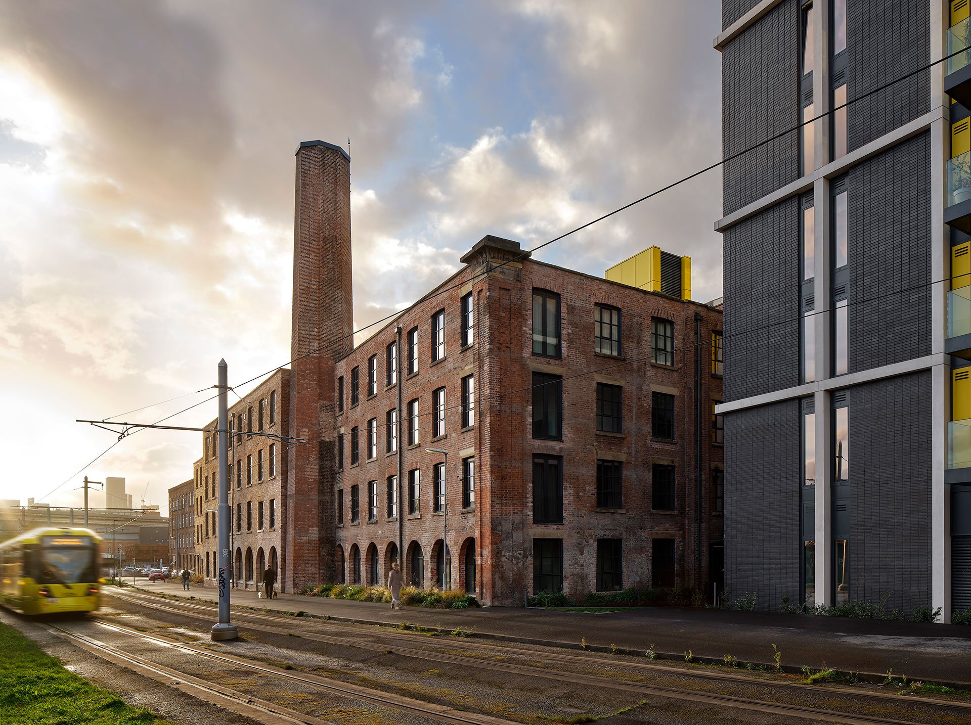 shedkm • shedkm creates 200 homes on listed cotton mill site in manchester